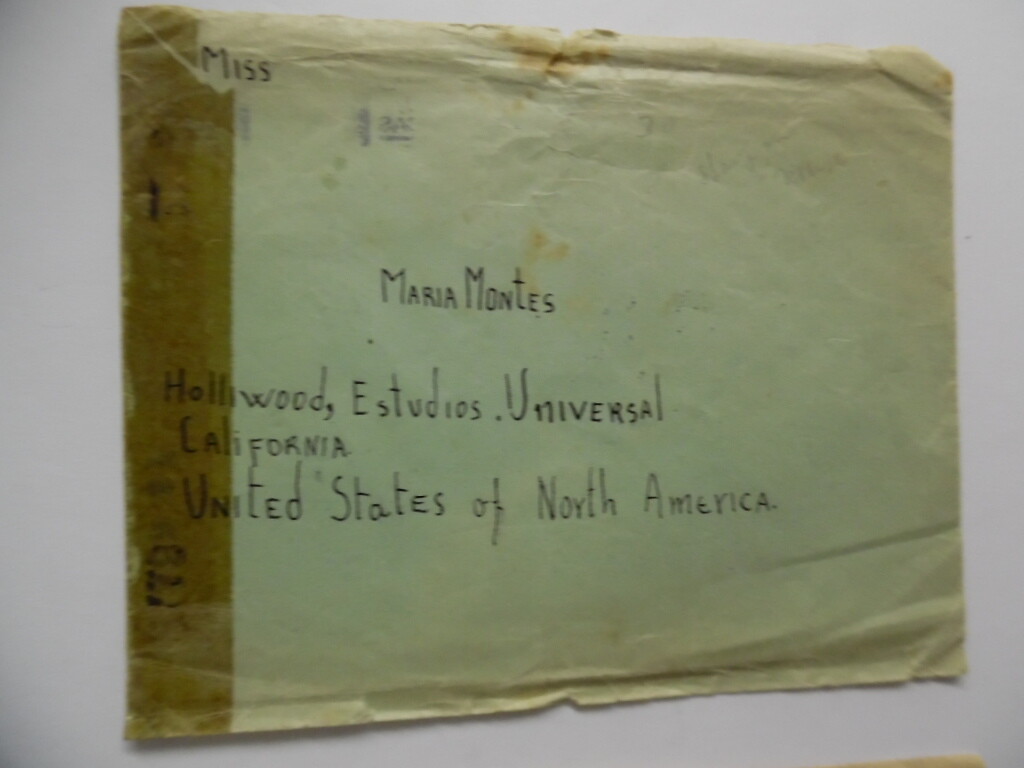 WWII Movie Star Fan Mail Cover Lot Maria Montez Peru Allan Jones Brazil ...