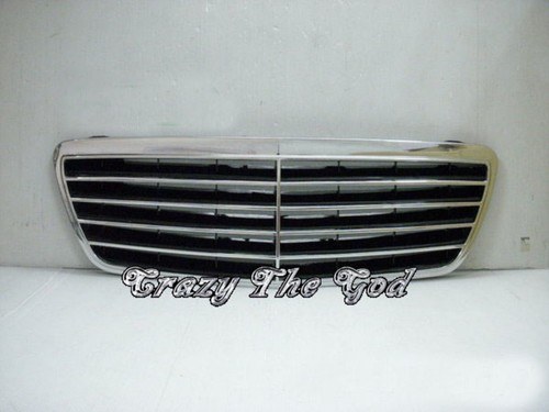 W210 2000-2002 Faceliftd GRILLE/GRILL 9MD CHROME/BLACK for Mercedes ...