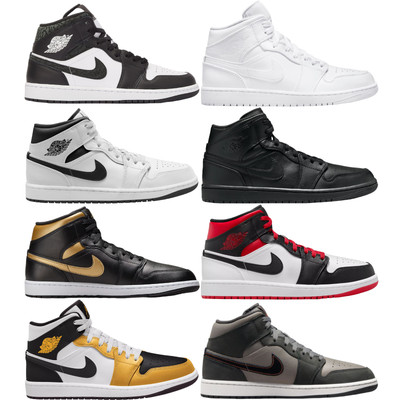 NEW Nike AIR JORDAN RETRO 1 MID Men's Casual Shoes ALL COLORS US Sizes ...