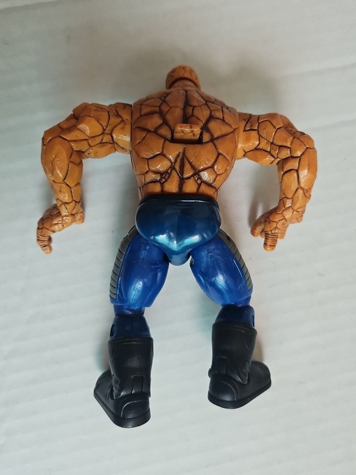FANTASTIC 4 FOUR THE THING MARVEL HASBRO 6" FIGURE 2007 THROWING ACTION ...