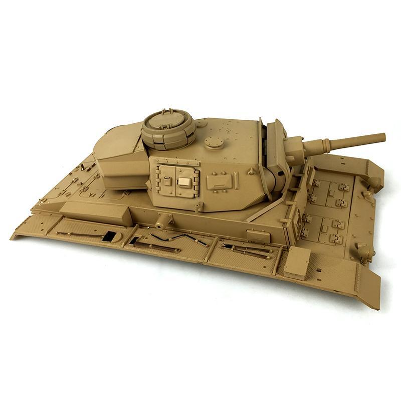 Henglong German Panzer III H 1/16 RC Tank 3849 Plastic Turret Upper ...