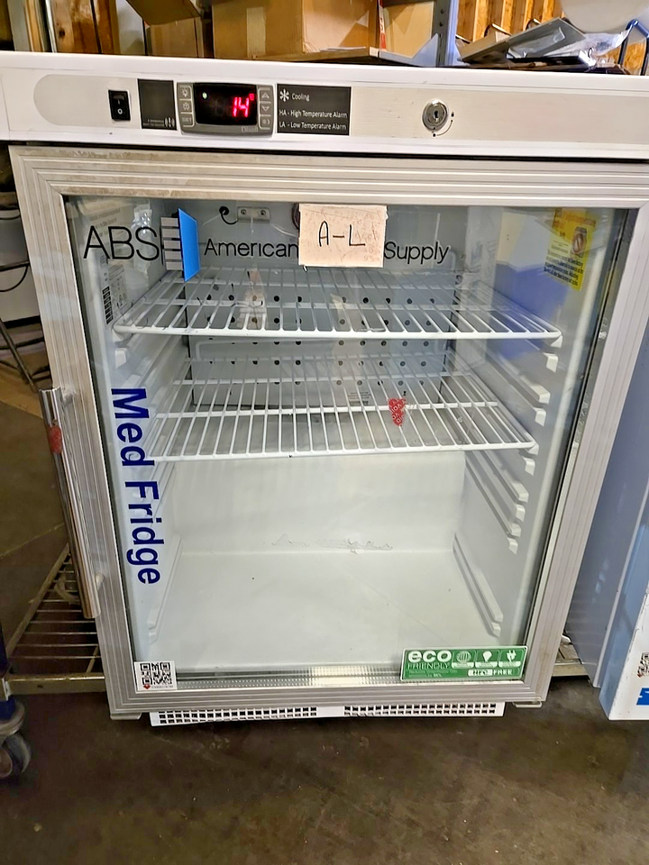 American Biotech Society UC Medical/Lab Grade Refrigerator Glass Door 4 ...