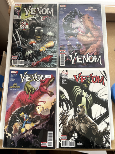 VENOM 150 151 153 154 155 157 159 160 161 LOT 9 MIKE COSTA MARVEL ...