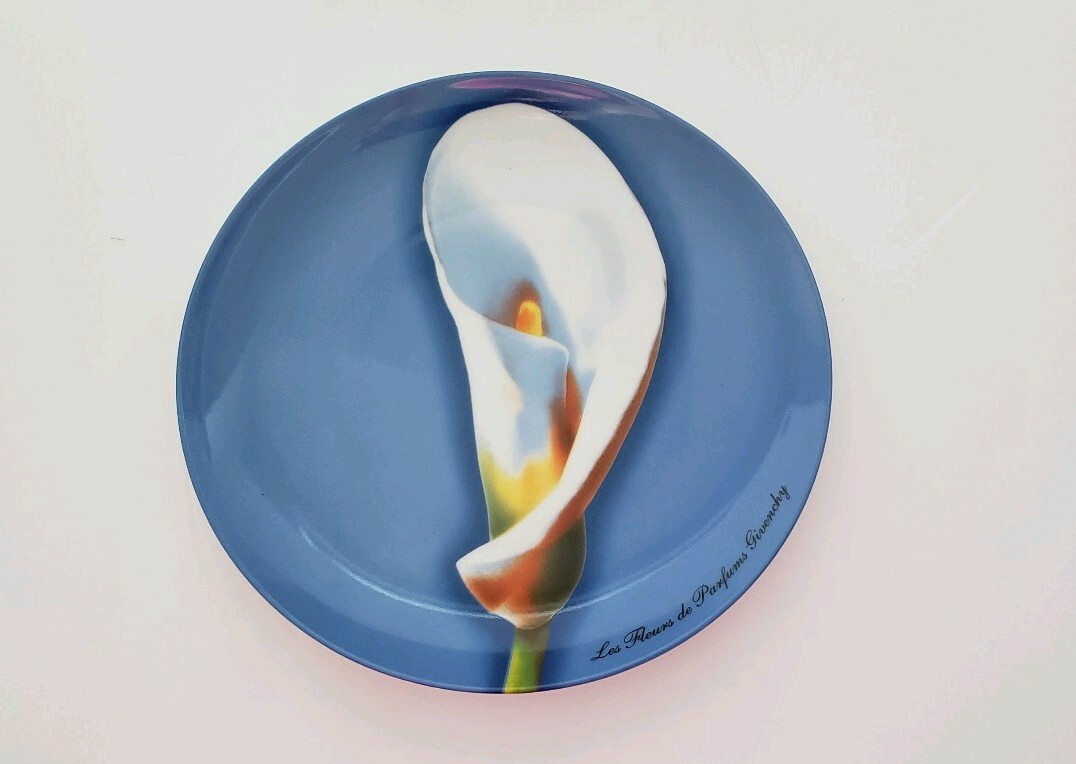 Givenchy Paris Les Fleurs de Parfums Porcelain Flower Plates Set of 4 ...