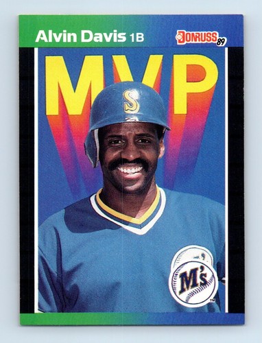 1989 Donruss Bonus MVP's Alvin Davis Seattle Mariners #BC-25 | eBay