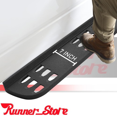 For 2015-2025 FORD F-150 Super Crew Cab 7" Raptor Style Running Boards ...