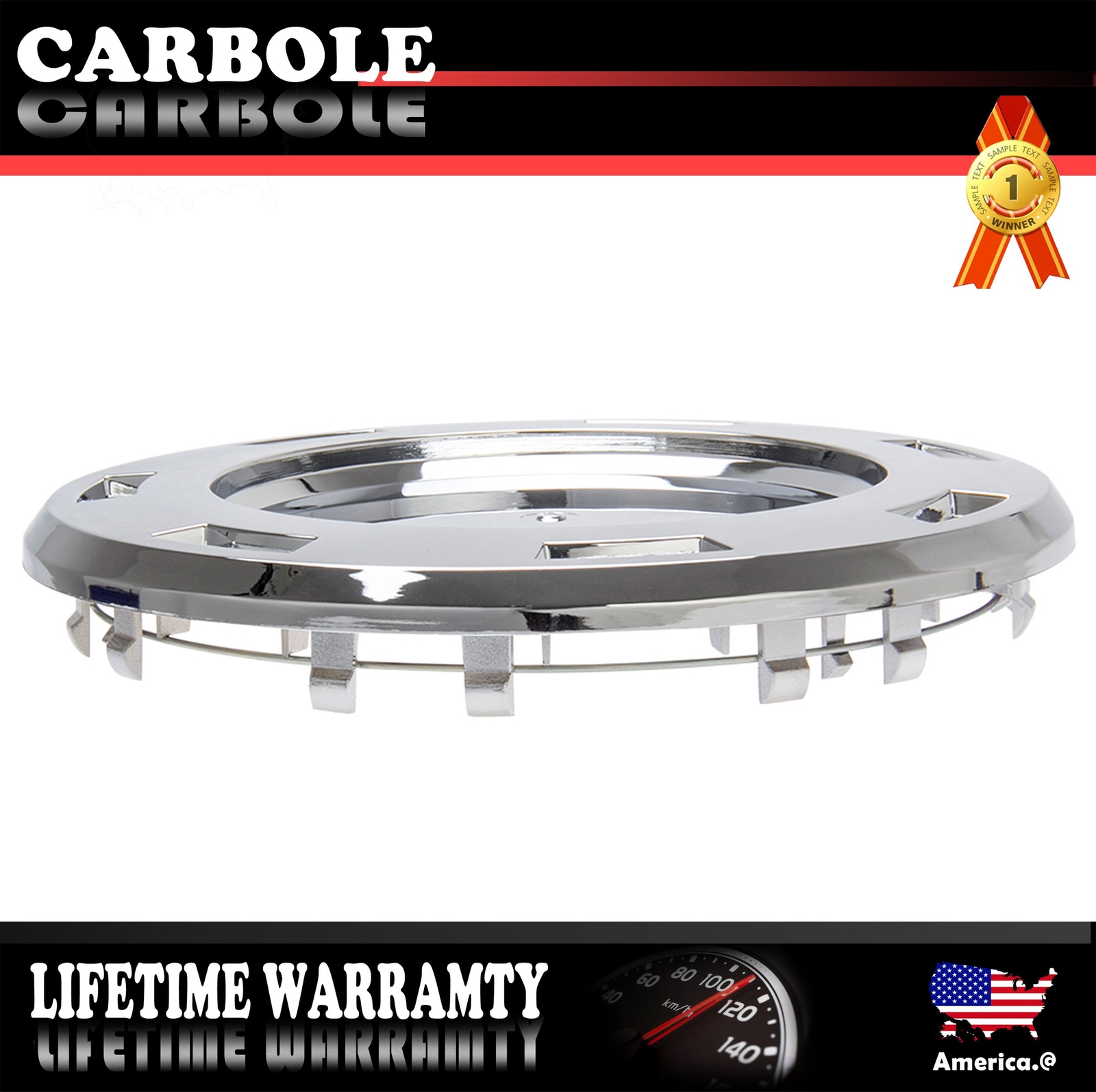 1X 22 Inch Wheel Center Cap w/Ring for GMC Cadillac Escalade 2007-2014 ...
