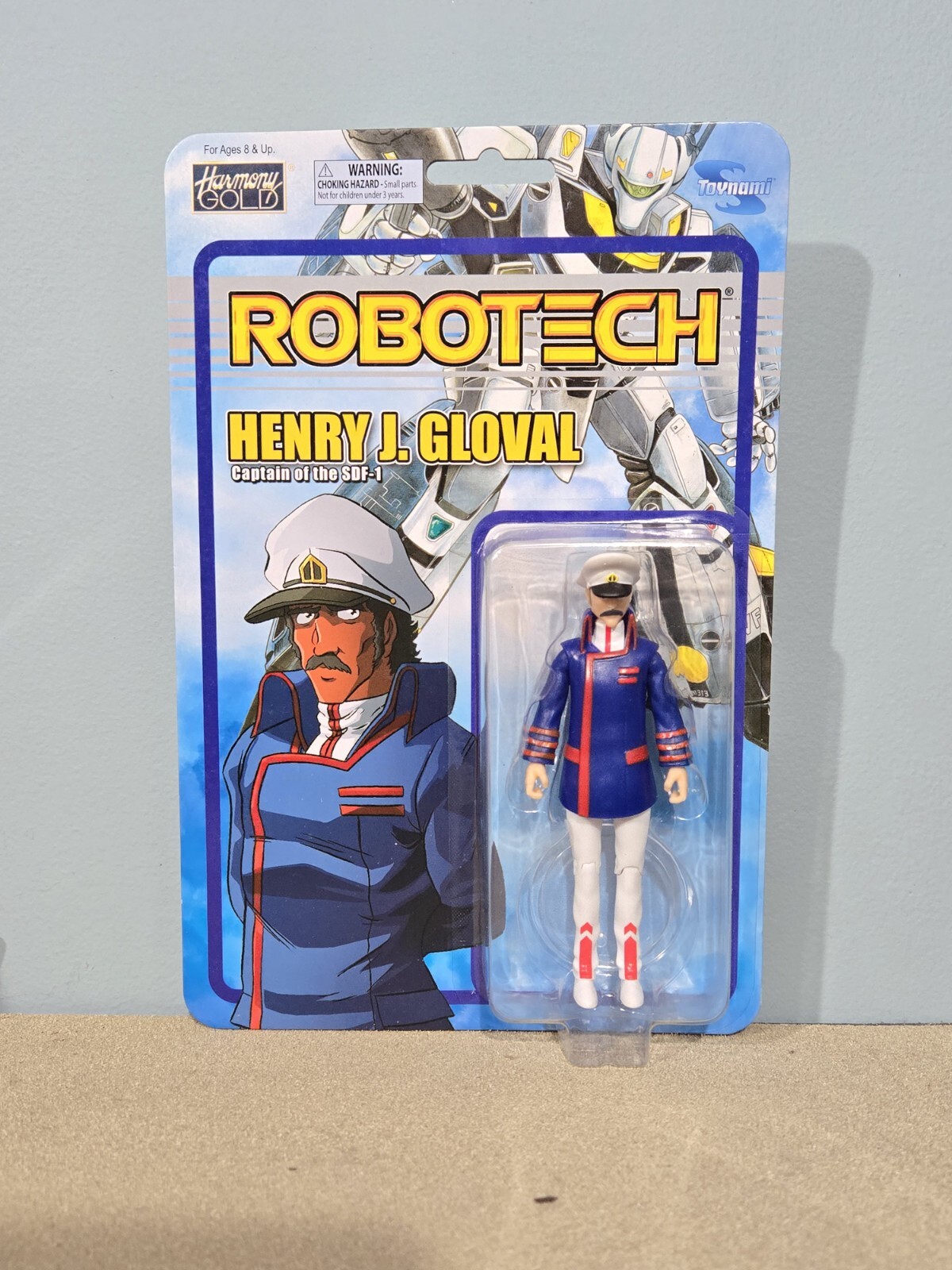 Robotech Captain Henry Gloval Series 2 Poseable Figure by Toynami
