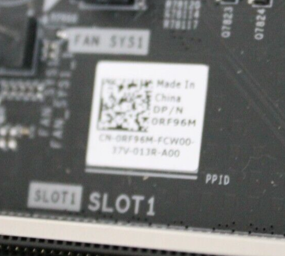 Alienware Aurora R16 Motherboard Intel 13th Gen / 14th Gen LGA1700 ...