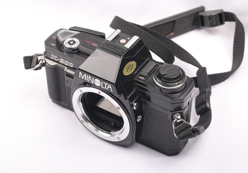 Minolta X-300 Camera Body 35mm SLR Film Camera X300 MD Black 11946 | eBay