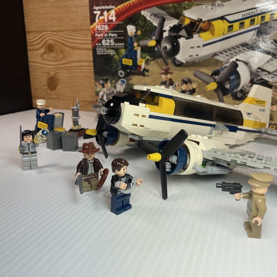 Lego 7628 Indiana Jones Peril in Peru Kingdom of the Crystal Skull 2008 ...