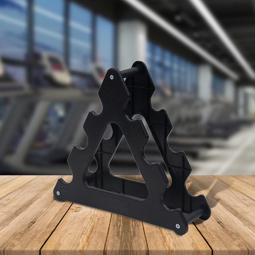 de Dumbbell Rack 3 Tier Small Dumbbell Rack Stand Only for Home Gym ...
