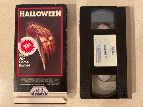 Halloween (VHS, 1981/1985, Media) Donald Pleasence, Jamie Lee Curtis | eBay
