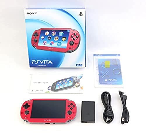 Sony PS Vita PCH-1000ZA03 Cosmic Red Handheld Console Wi-Fi Full ...