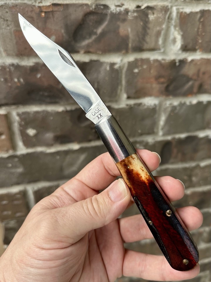 Case XX 1940-64 Granddaddy Barlow 6143 Excellent Bone Better Condition ...