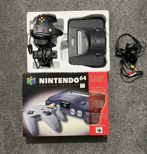 Nintendo 64 In Box | W/ Controller and Connection Cables Tested Working ...