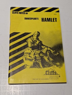 Vintage Cliffs Notes on Shakespeare’s Hamlet | Classic Literature Study ...
