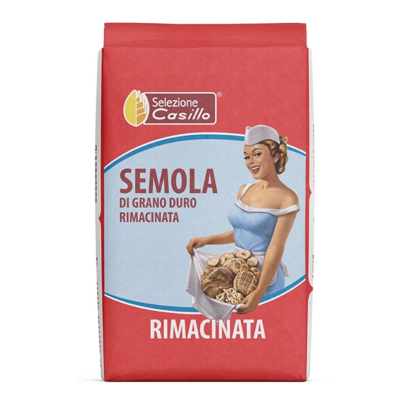 Semola Rimacinata di grano duro 1Kg - Selezione Casillo | eBay