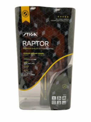 STIGA Raptor Table Tennis Racquet - Black/Red 754806261881| eBay