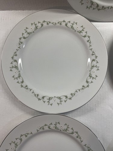 5 Elegance Sheffield Fine China 10 1/4”Dinner Plates Japan Floral | eBay