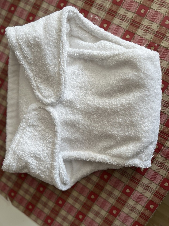 Adult size Fitted Terry Towelling Nappy S-M ABDL Comes with FREE ...