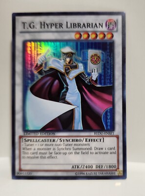 YuGiOh! HYPER LIBRARIAN: REDU-ENSE1 SUPER RARE Limited Edition NM | eBay