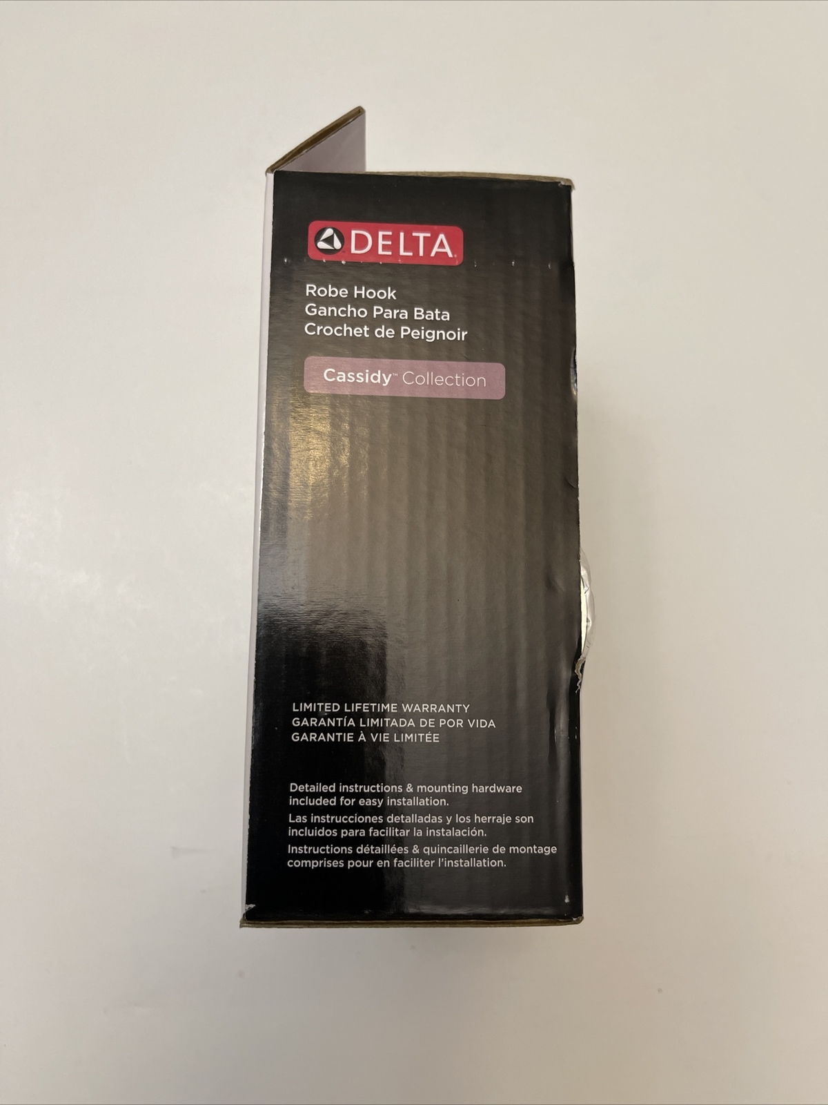 Delta Faucet 79735 Cassidy Double Robe Hook POLISHED CHROME | eBay