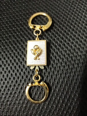 Bowling Vintage 1980s SWANK Detachable Keychain Gold Tone & Silver Tone ...