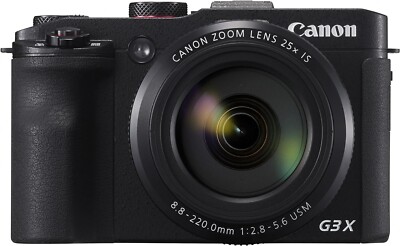 Canon Digital Camera PowerShot G3X wide angle 24mm 25x optical zoom ...