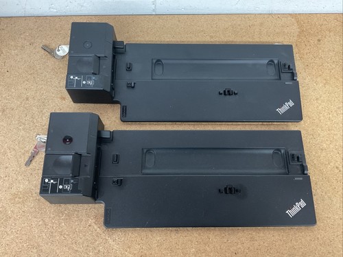 Lot of 2 Lenovo 40AJ0135US ThinkPad 135w Ultra Docking Station ...