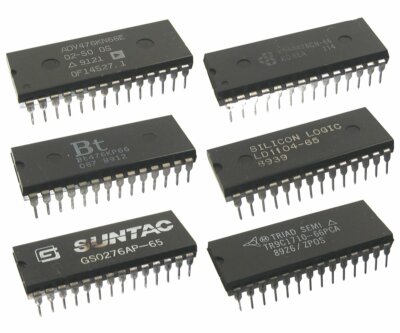 Color Palette RAMDAC LD1104-65 Bt476KP66 ADV476KN66E TR9C1710 KDA0476CN ...