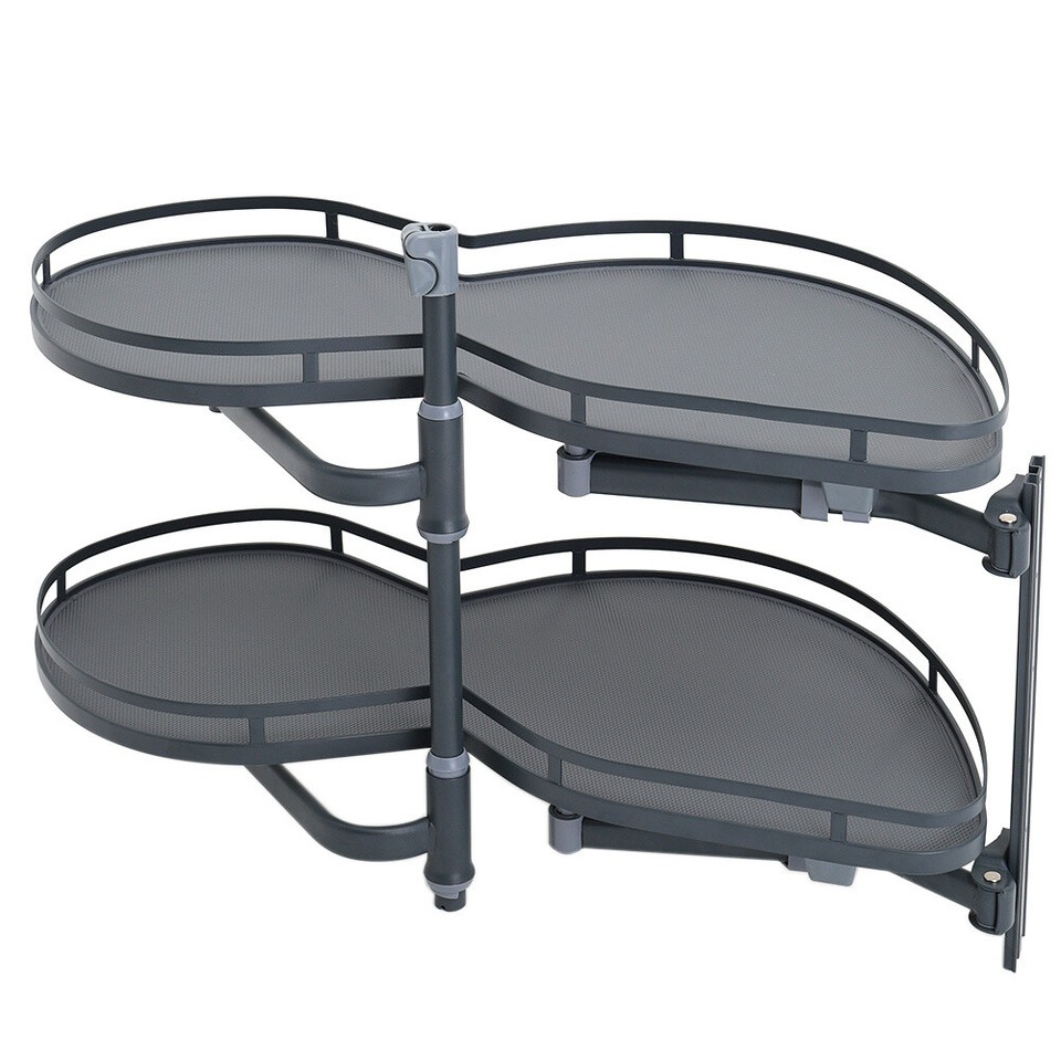 Kitchen Soft Close Cabinet Cupboard Corner Pull Out Shelf Carousel ...