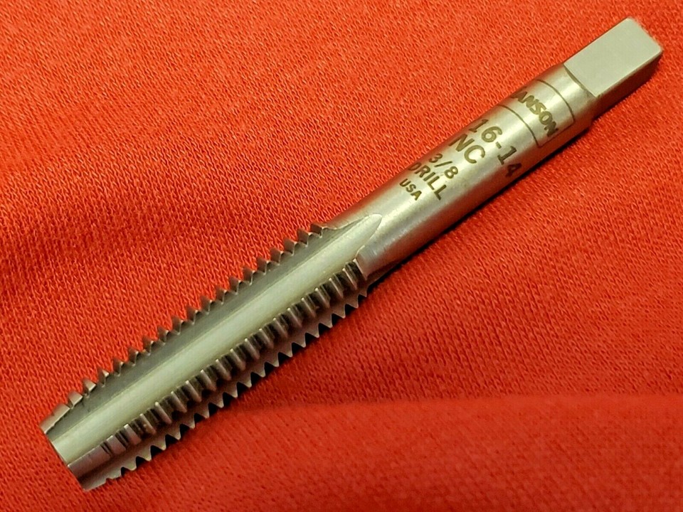 Various Brands SAE Hand Tap Carbon Steel 1/4" to 1" NC & NF Taper Plug ...