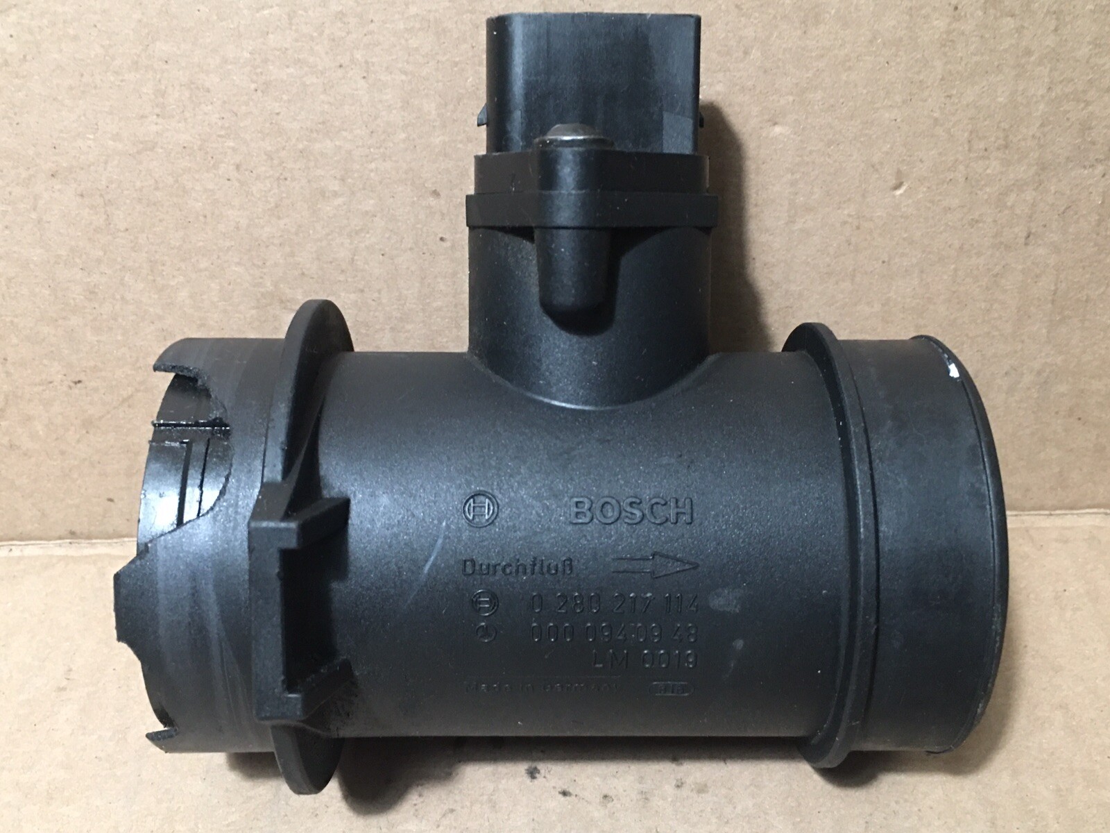 Mercedes 0000940948 W202 R170 C230 SLK230 Air Mass Flow Sensor Bosch ...