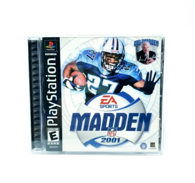 Madden NFL 2001 (Sony PlayStation 1, 2000) PS1 Black Label Complete CIB ...