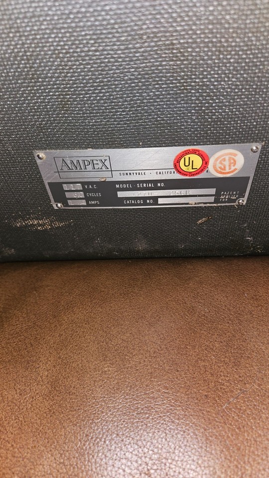 Ampex 1270 | Reel to Reel Tape Recorder | eBay