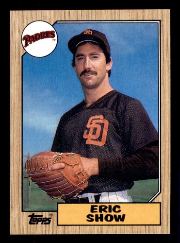 1987 Topps Baseball #730 Eric Show NM or better *cc1 | eBay