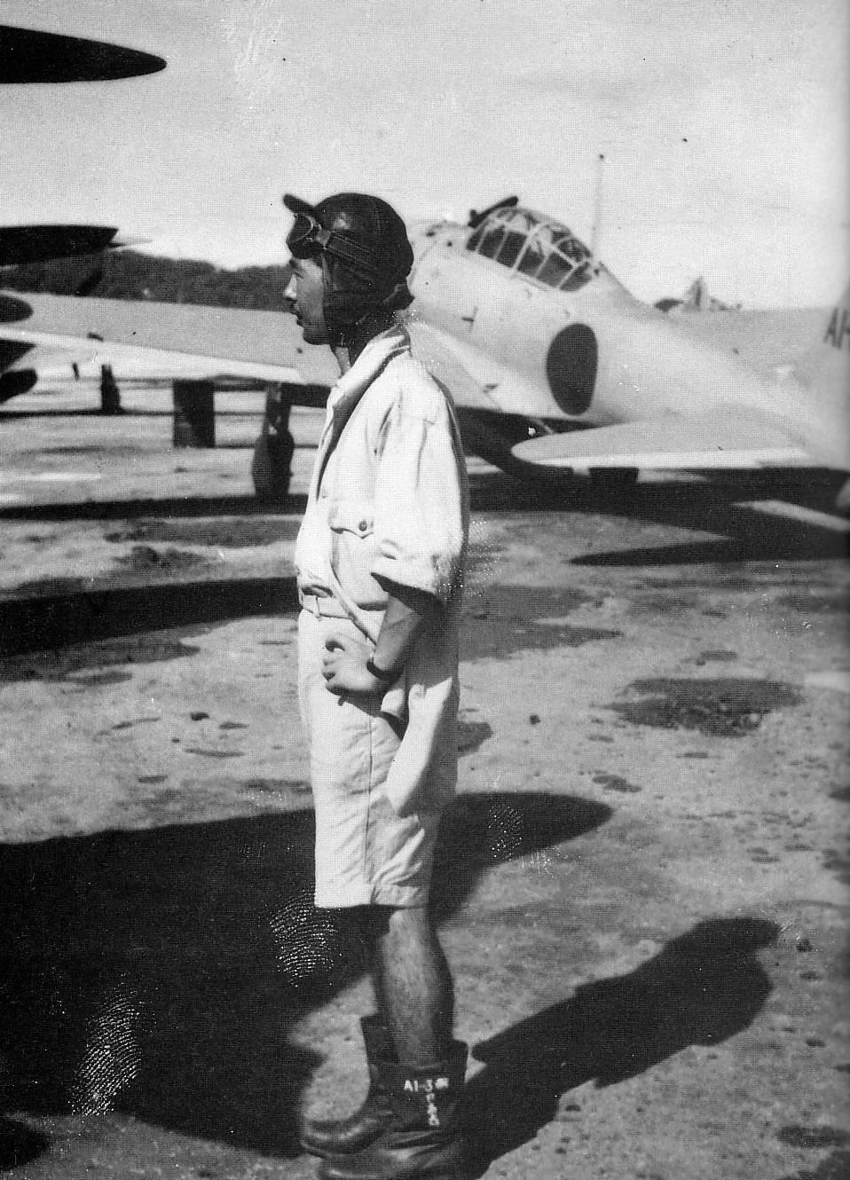 WWII Photo WW2 Japanese Zero Pilot Truk 1943 A6M World War Two Japan ...