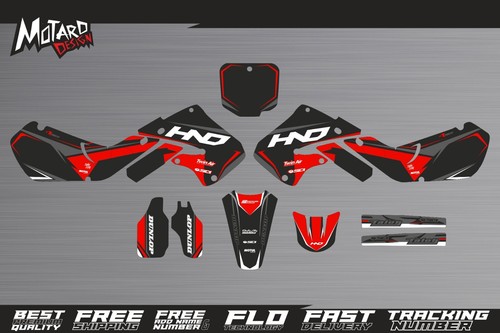 Graphics Kit for Honda CR 125 R 1998 1999 Decals Stickers by Motard ...