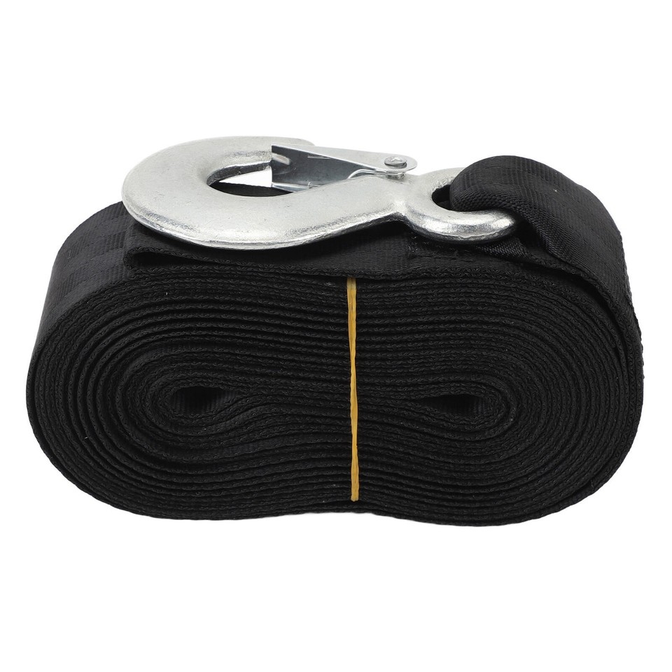 Heavy Duty Winch Strap with Hook 3500lb Load Boat Trailer Winch Strap ...