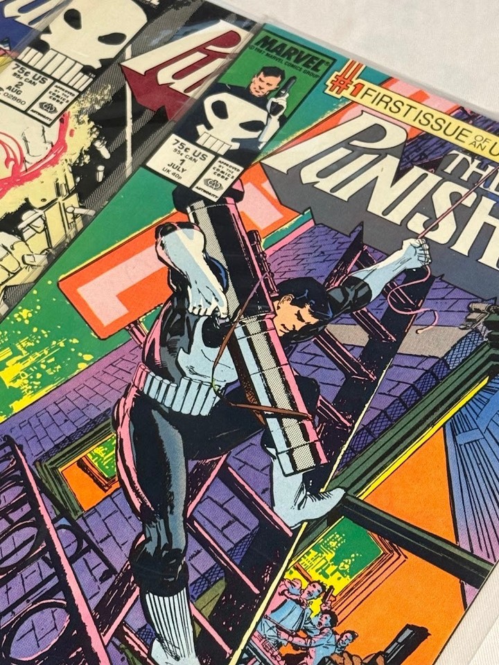 The Punisher (1987, Marvel Comics) -- lot of 19, #1-16, 20 w/dupes of ...