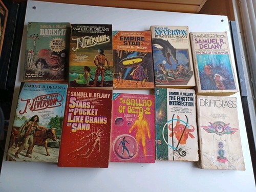 Lot Of 10 Samuel Delaney Paperbacks Bantam Ace Fantasy Sci Fi | eBay
