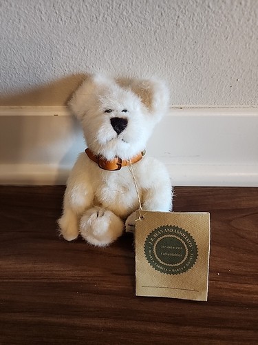 Vintage Caledonia Boyds Bears & Friends Jointed Bear 6" Plush White ...