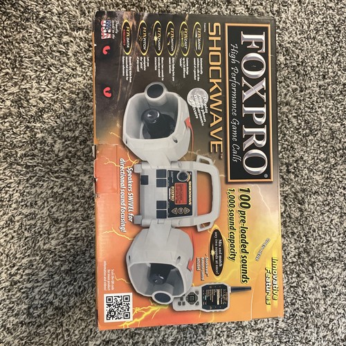 FOXPRO Shockwave Game Call Speaker System / Brand New / Ships Fast | eBay