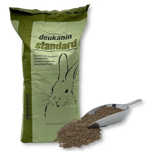 Deukanin Standard Kaninchenfutter 25 kg Luzernepellets Hasenfutter mi ...