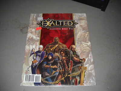 White Wolf: Exalted: Second Edition: Character Sheet Pad: NIS | eBay