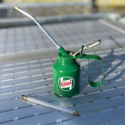 Castrol Oils Retro 200ml Enamel Pouring Oil Can Man Cave/Garage ...
