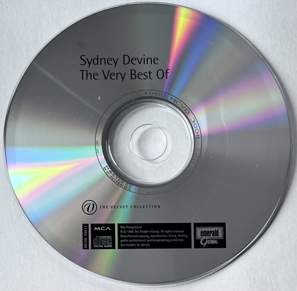 Sydney Devine - The Very Best Of Sydney Devine (CD 1996) for sale ...