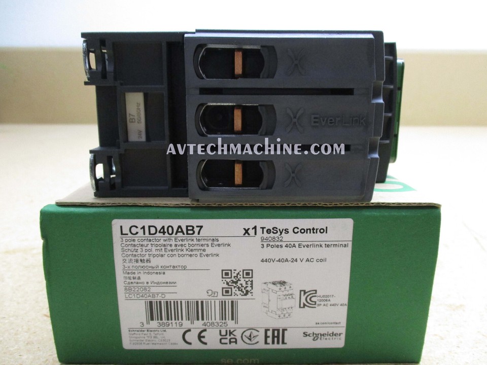 LC1D40AB7 Schneider Telemecanique Magnetic Contactor Coil 24V | eBay