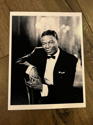 NAT KING COLE Art Print Photo 11" x 14" Poster Jazz Pianist Singer | eBay